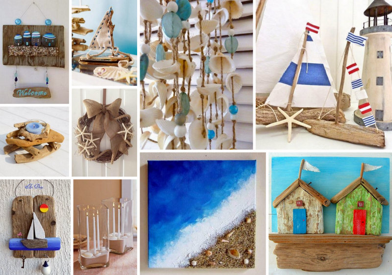 Κάνε Το Μόνος - DIY: Ιδέες για καλοκαιρινές κατασκευές απο θαλασσινά ...
