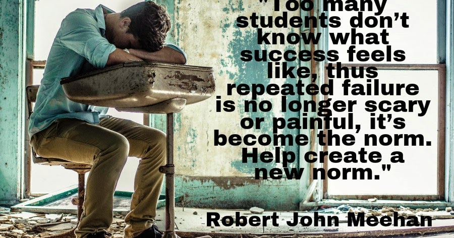 What teachers can be...: Too many students don't know what success ...