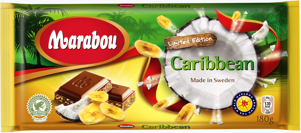 Andrummen: Marabou choklad Limited edition - CARIBBEAN, har du smakat den?