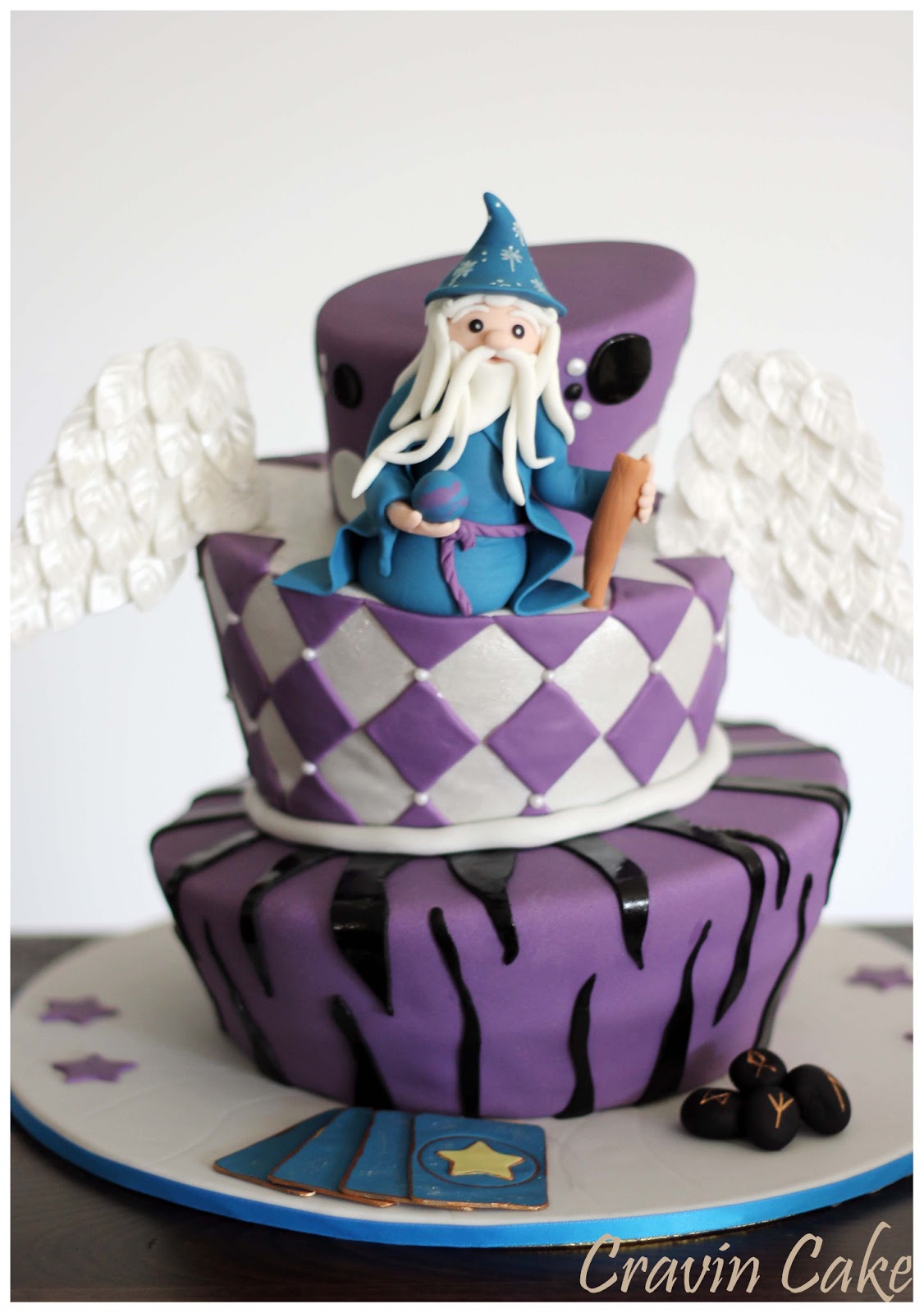 Cravin Cake: Magical Wizard Mad Hatter Cake