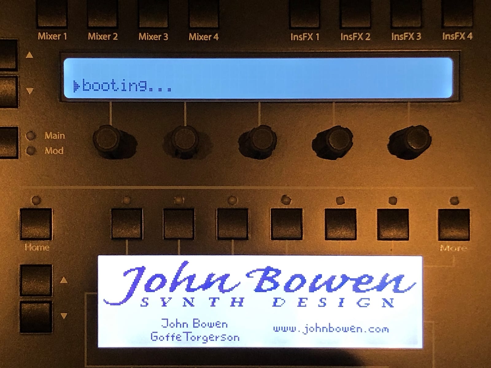 MATRIXSYNTH: John Bowen Solaris Synthesizer - Black