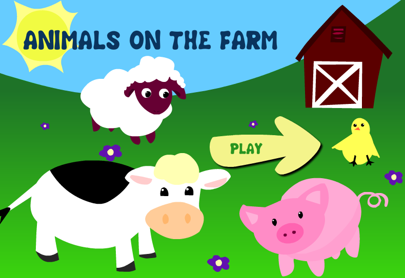 La cajita mágica - The magic box: 3º Infantil. Juegos de Farm Animals ...