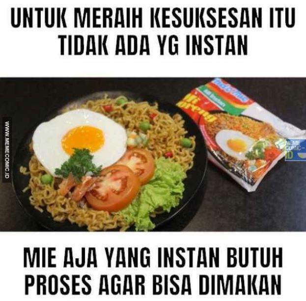 10 Meme 'Mie Instant' yang Bikin Ngakak Campur Laper