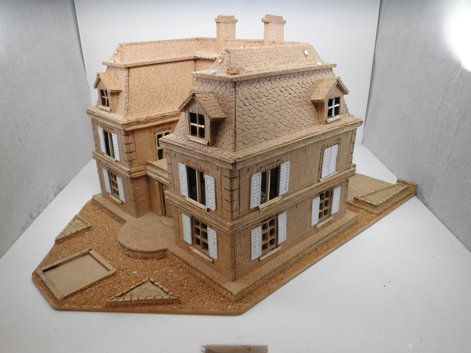 JOHN BOND's WARGAMING STUFF: MDF BUILDINGS part 2