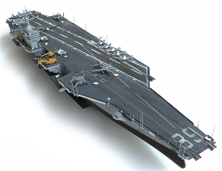 The Great Canadian Model Builders Web Page!: USS Nimitz CVN 68