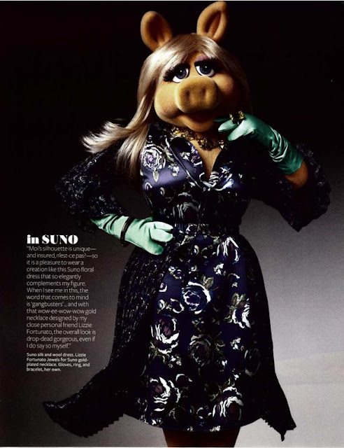 Fashion and Action: Miss Piggy Style Icon - InStyle Magazine Fashion ...