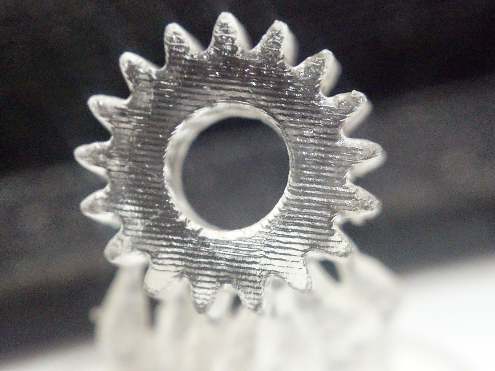 Secret Underwater Base Machine Shop Test 3d Printed Gears