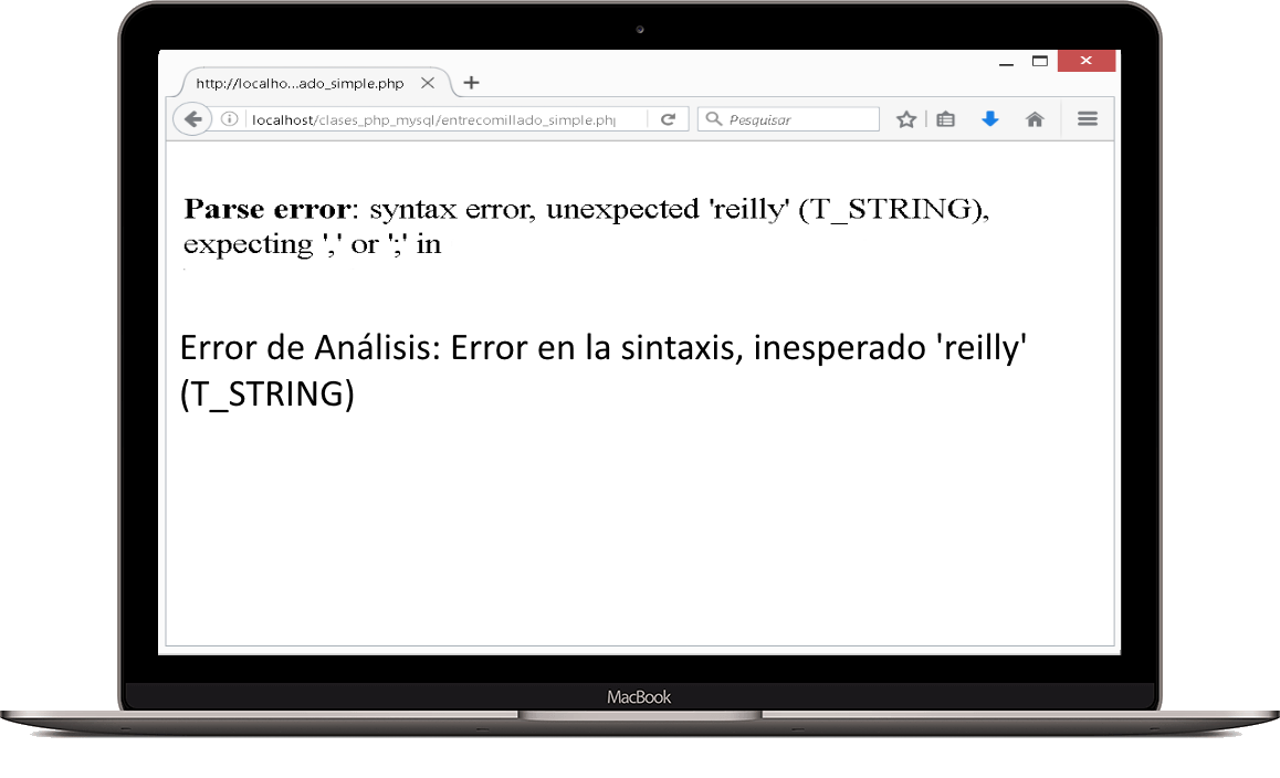 Strings PHP : Entrecomillado Simple en Strings - MiGaspars Strings PHP : Entrecomillado Simple en Strings - MiGaspars