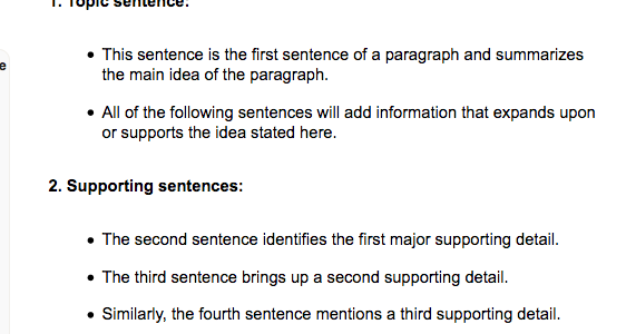 The Write Stuff: Effective paragraphs
