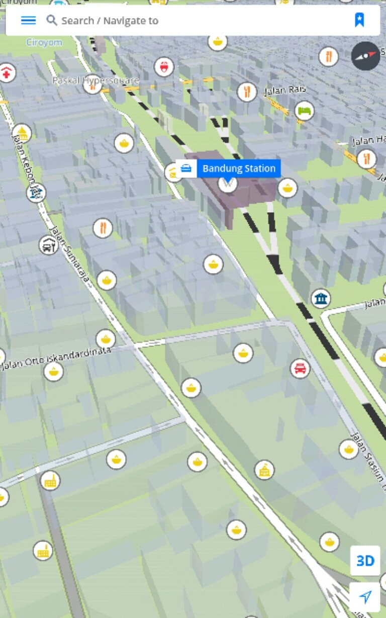 Peta Stasiun Kereta Api Bandung | Kita keBandung