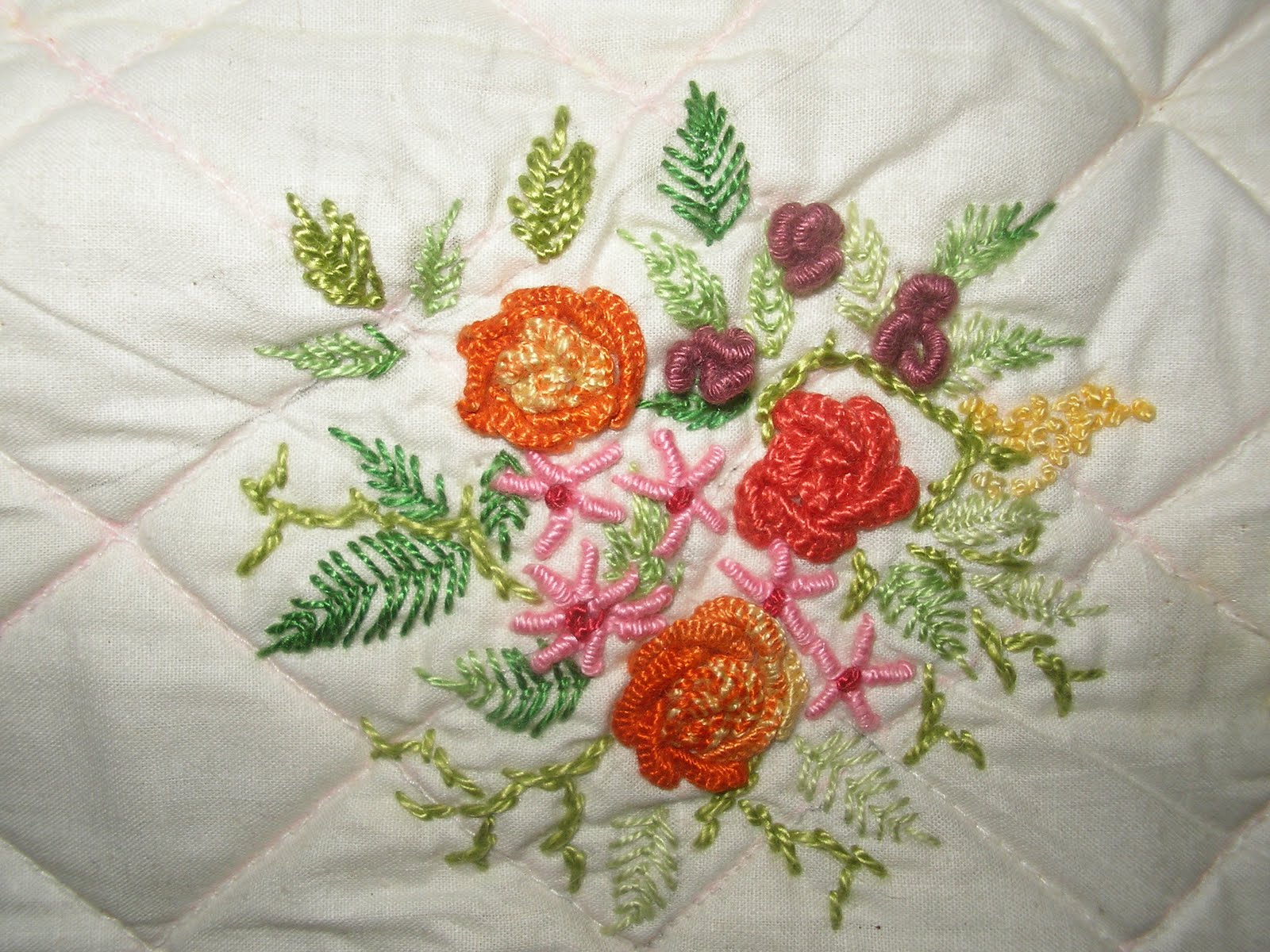 Ibu's craft: Sulaman Reben dan Sulaman Tangan