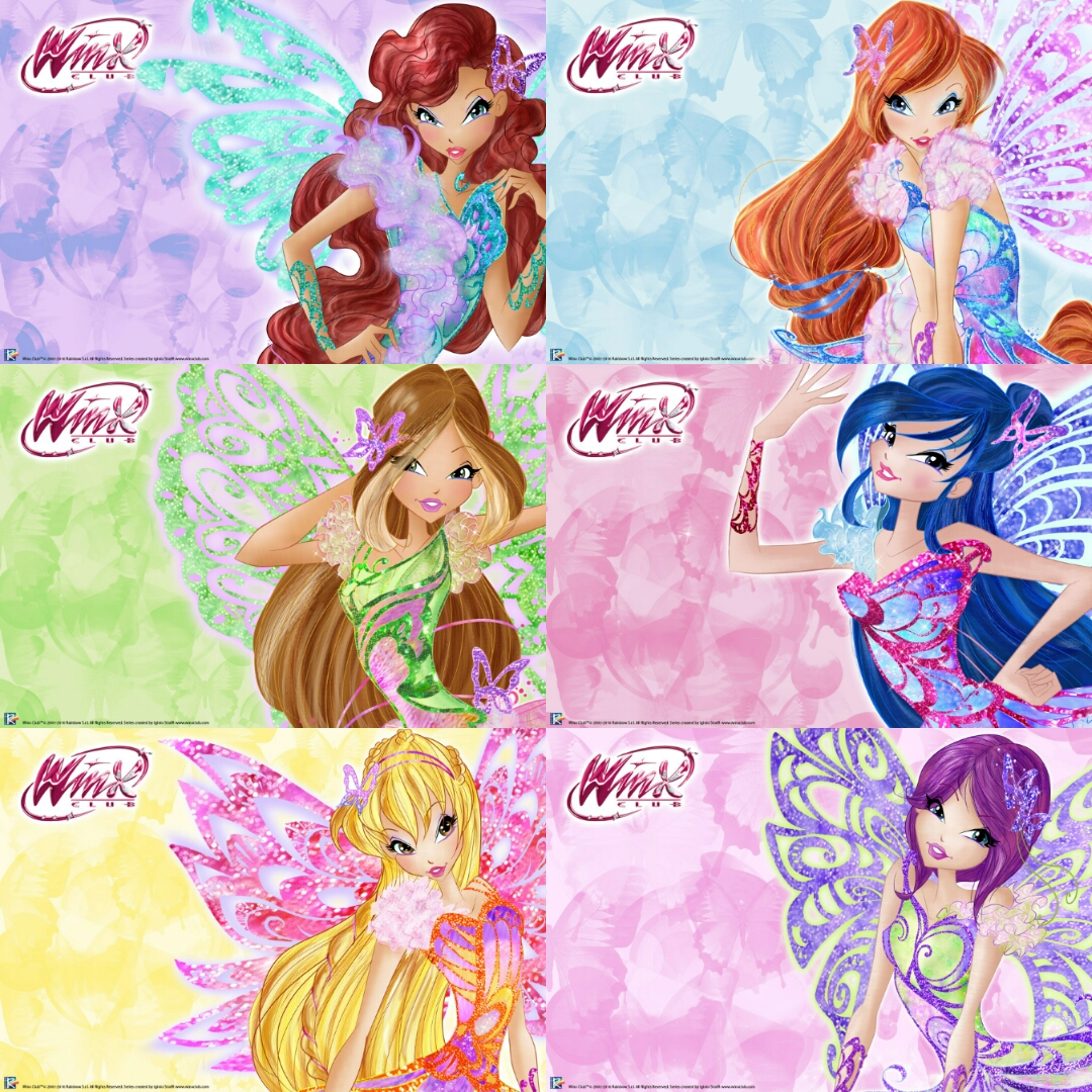 Download complete collection wallpapers Winx Butterflix - Winx Club All