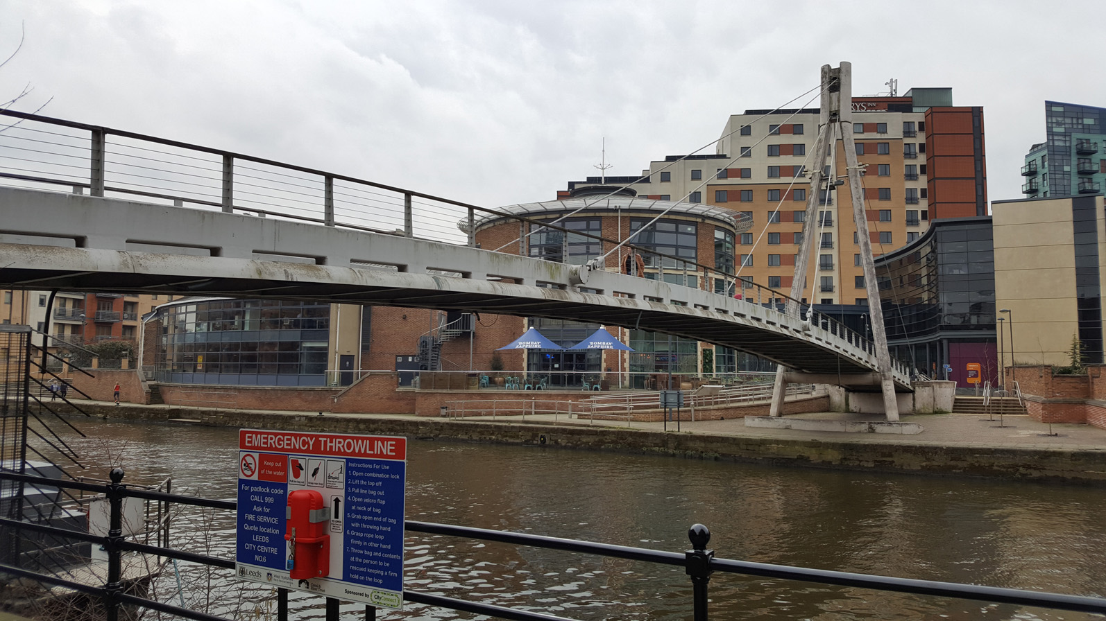 The Happy Pontist: Yorkshire Bridges: 25. Centenary Footbridge, Leeds
