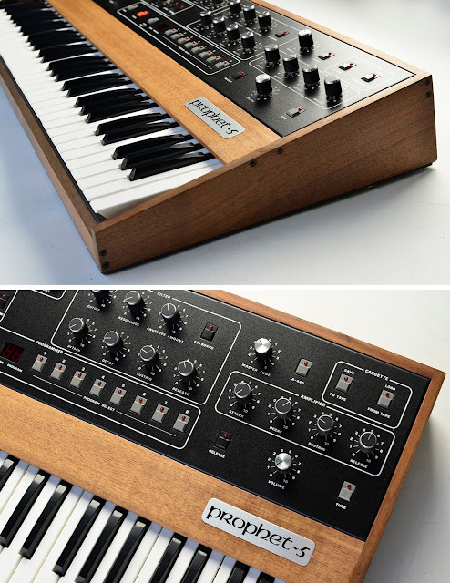 MATRIXSYNTH: Sequential Circuits PROPHET-5 Rev 3 w/MIDI SN 6242