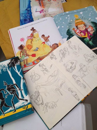 Paper Dove Cards: Visiting Illustrator - Sara Ogilvie part1