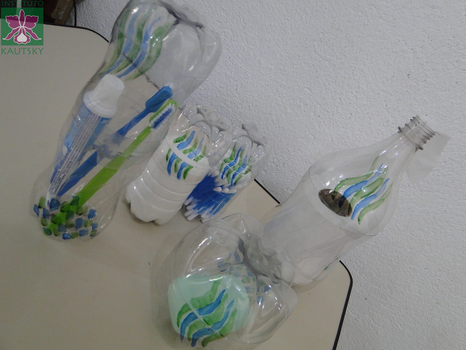 ALFABETIZAÇÃO CEFAPRO - PONTES E LACERDA/MT : Reciclagem com garrafa pet