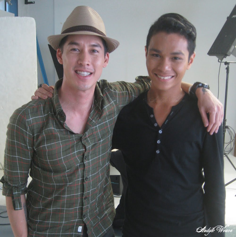 Andy&Weave. by Andrea Razali: Behind the Scenes - MTV VJ Utt