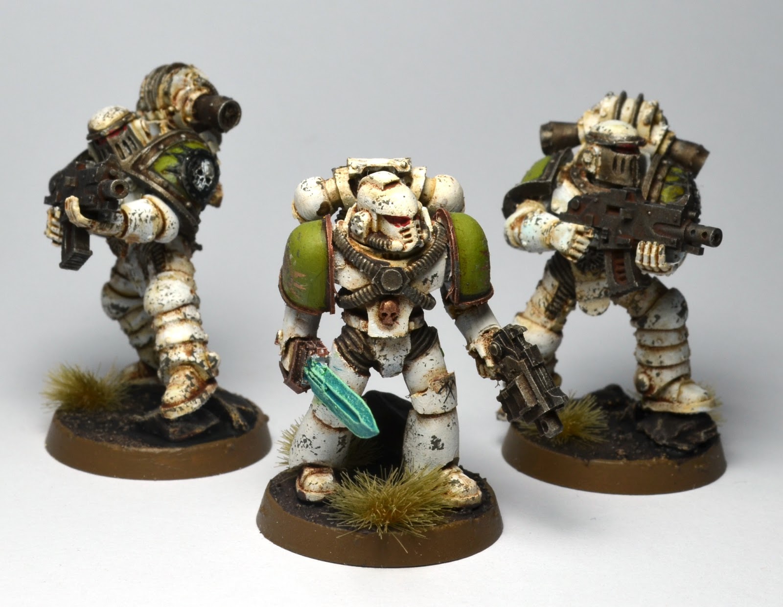 The Sons of Dorn: Death Guard Mark II Tactical Squad Finished