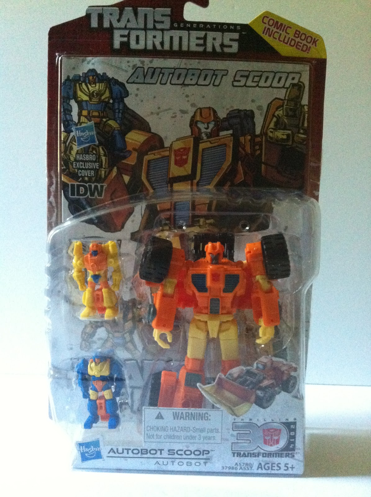 Transformers Reviews: Orange is the New Scoop