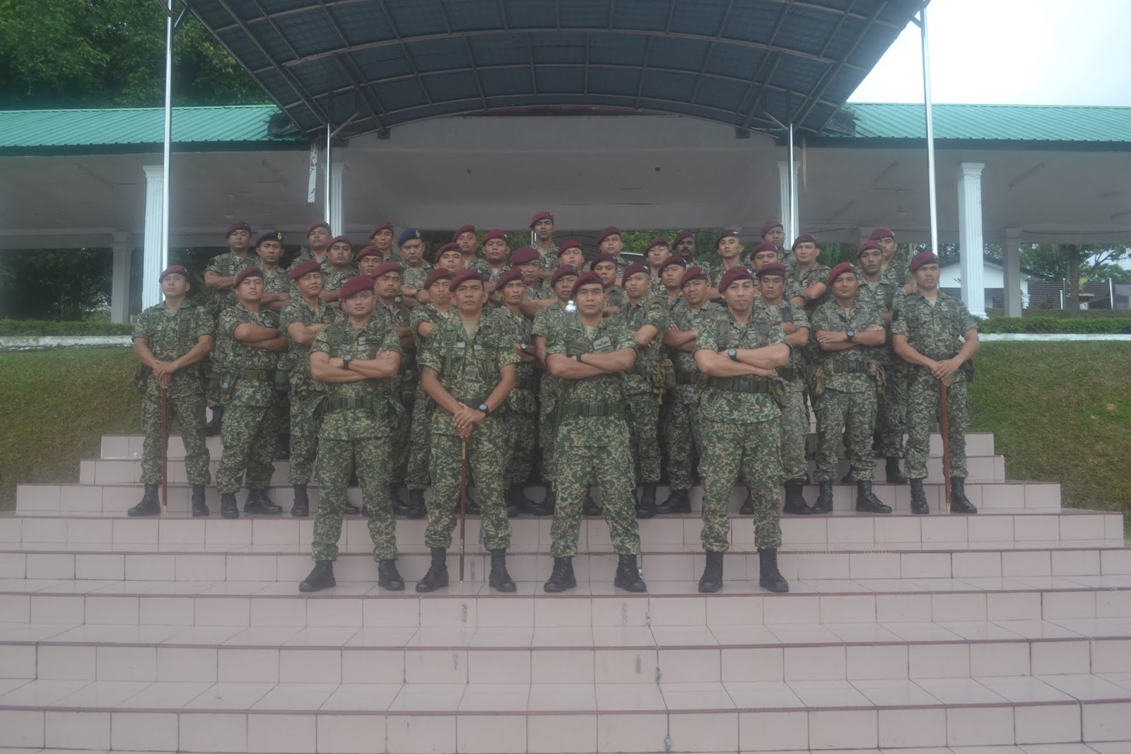 BATALION KE-8 REJIMEN RENJER DIRAJA (PARA): GALERI PASUKAN