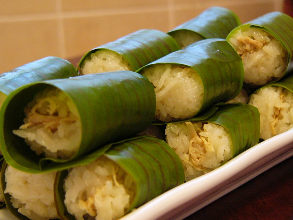 Resep Jajanan Kue Lemper Ketan Isi Ayam | Info Kediri