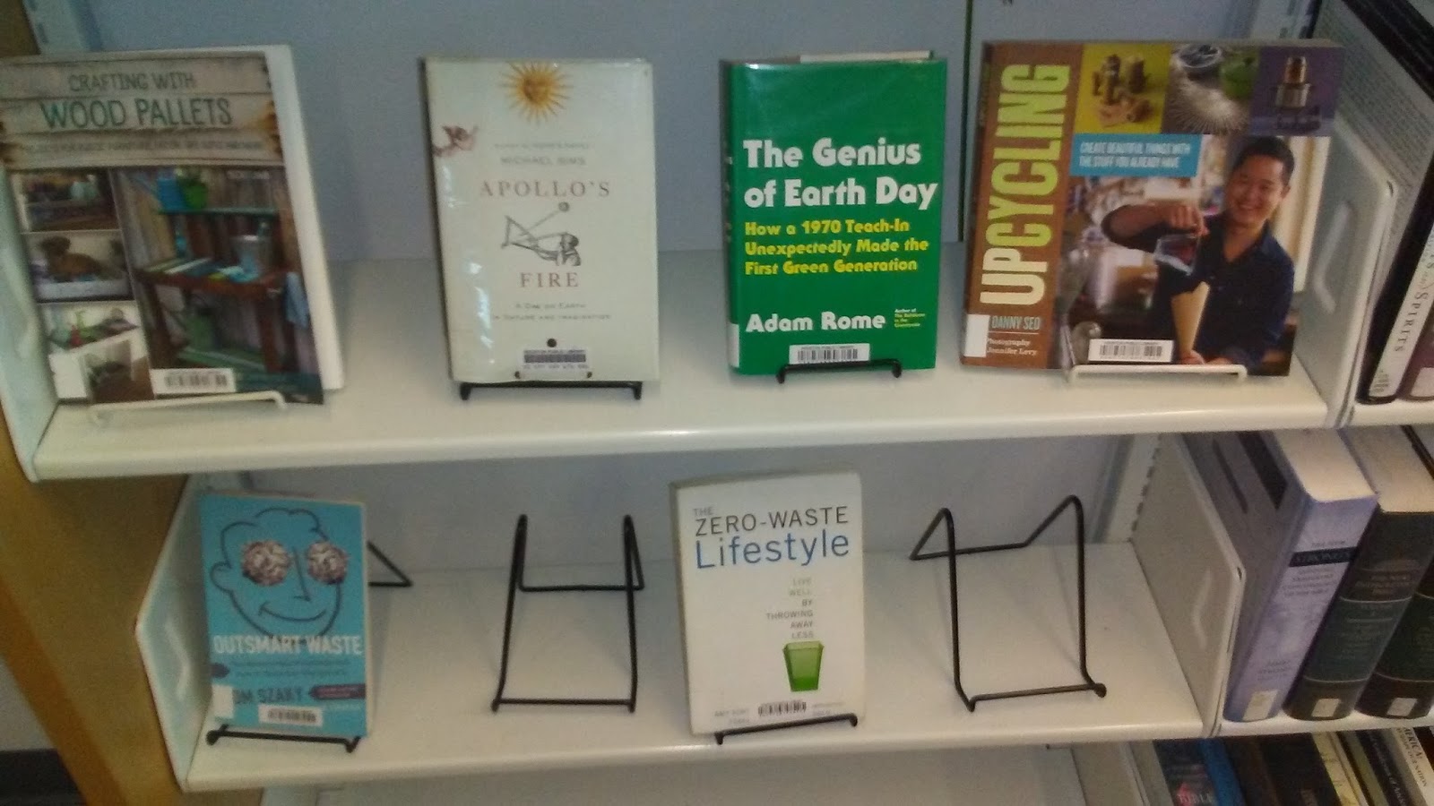 Stanaker Neighborhood Library: Earth Day Book Display