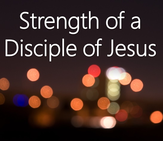 Praise the Lord Jesus Christ: Strength of a Disciple of Jesus