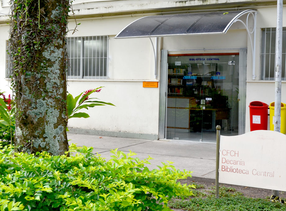 Biblioteca do CFCH/UFRJ: Sobre a Biblioteca