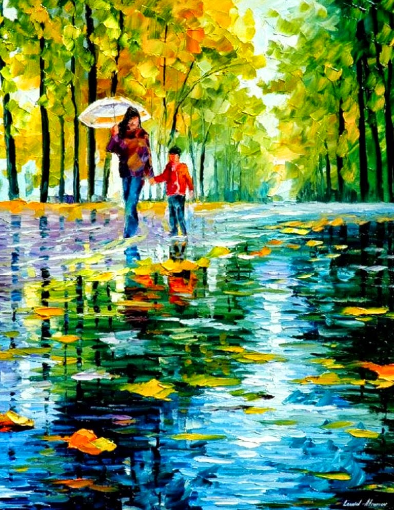 El arte es su máxima expresión : Pinturas Modernas y Coloridas al Óleo ...