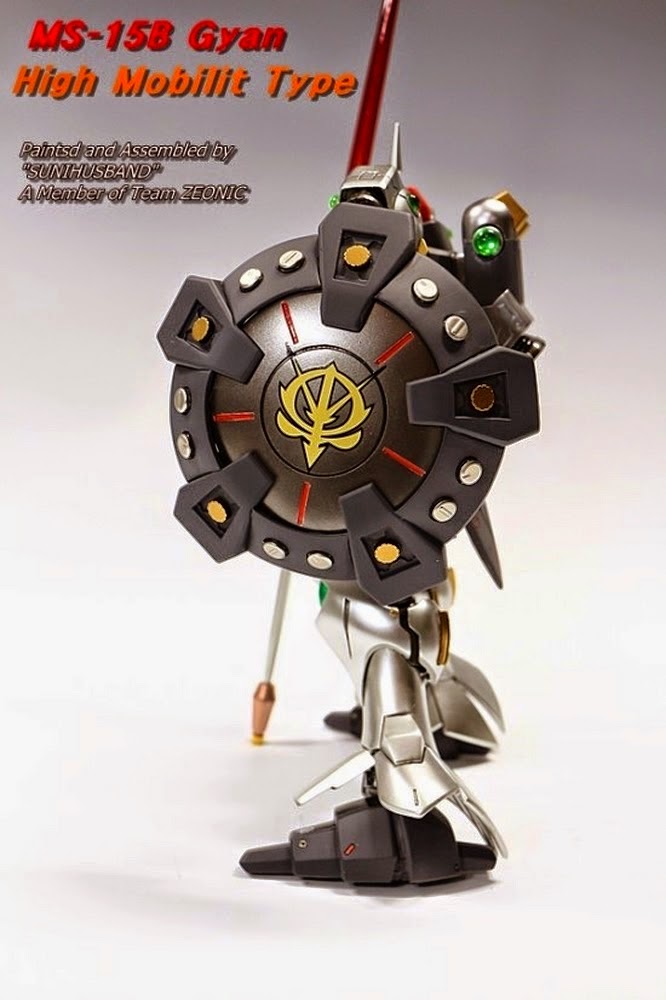 Gundam Family: MG 1/100 YMS-15 Gyan High Mobility Type Custom Build