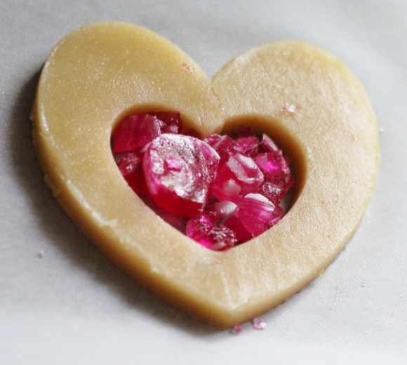 Candy Heart Shortbread Cookies Recipe - Party Ideas | Party Printables Blog
