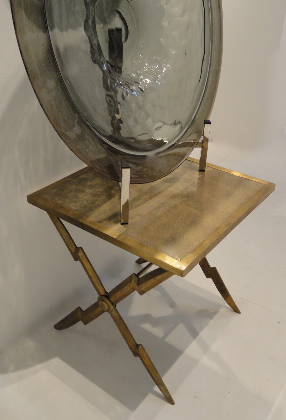 Nicolas Blandin Design: TABLES ''ECLAIR'' EN BRONZE & PORCELAINE ...