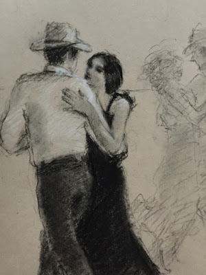 Connie Chadwell's Hackberry Street Studio: Another Country Evening ...