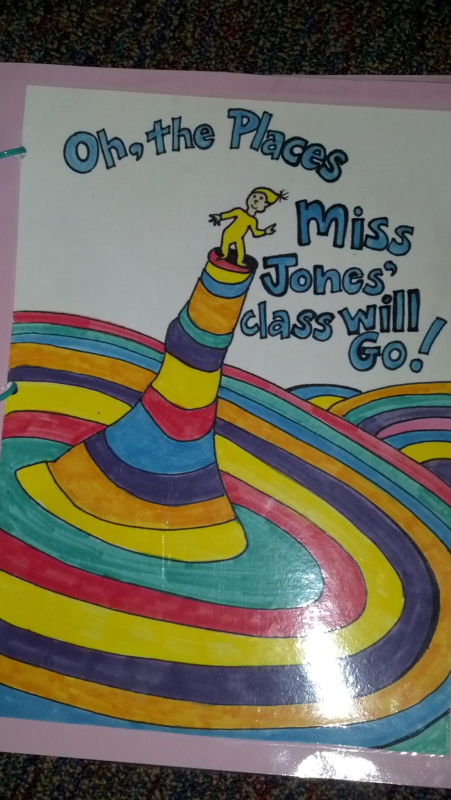 Miss Jones' Kindergarten Class: Dr. Seuss Week, Day 3...Oh, The Places ...
