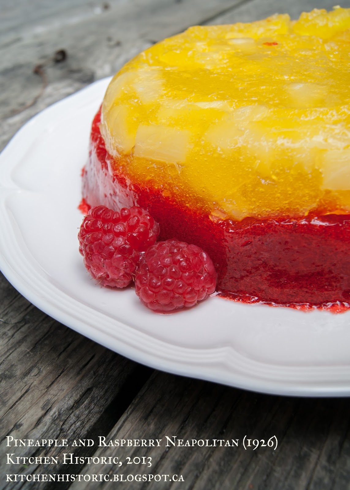 Kitchen Historic: Pineapple and Raspberry Neapolitan (1926)