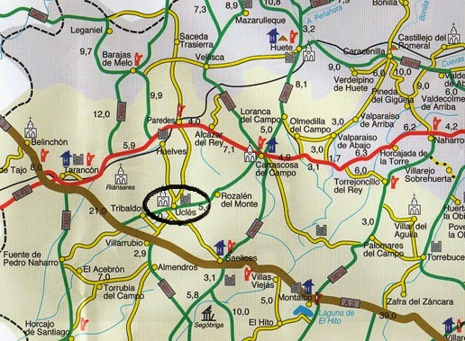 Localizacion y Servicios en Uclés