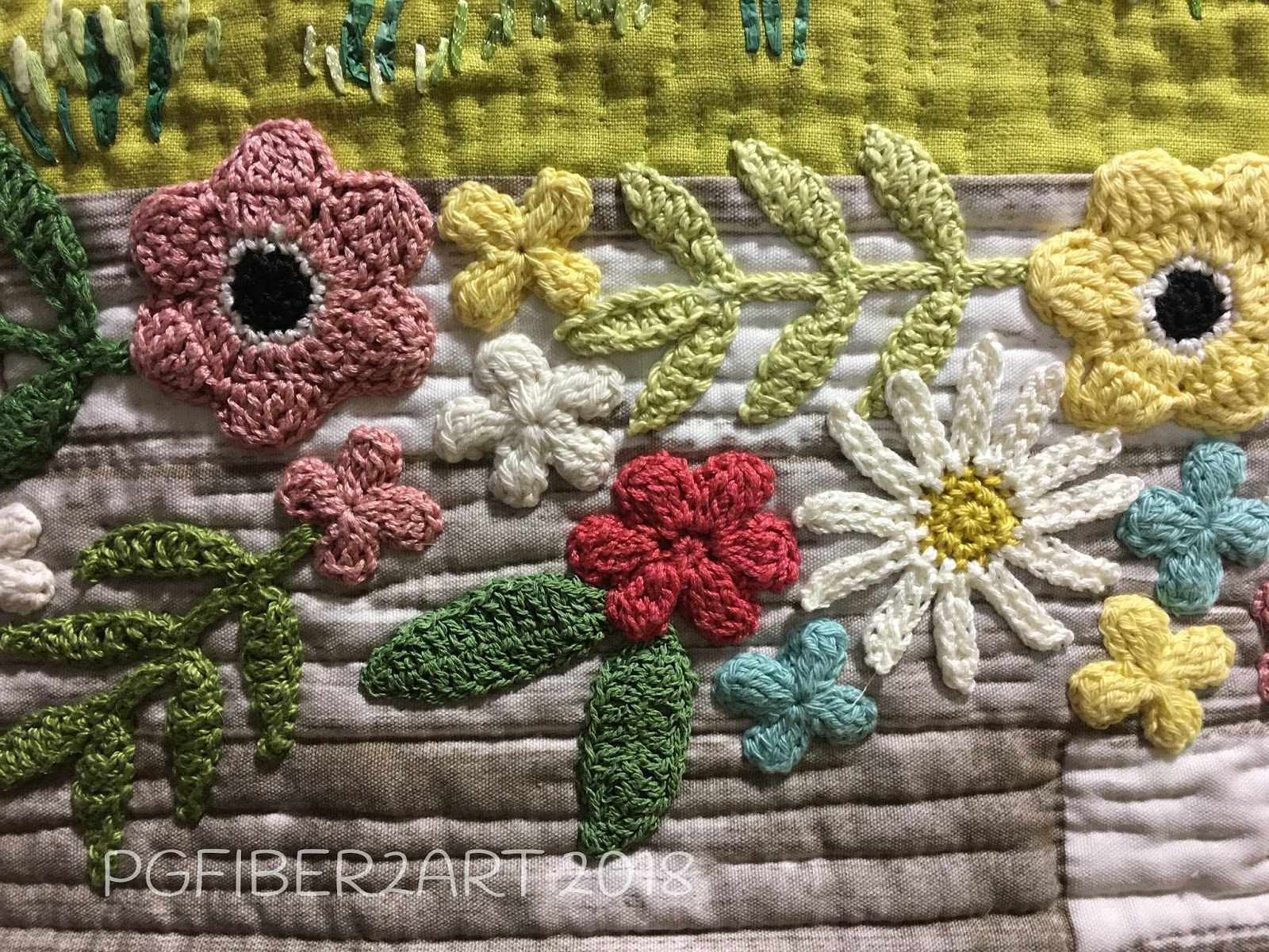 PG Fiber2Art: Micro quilting and other techniques in miniature at World ...