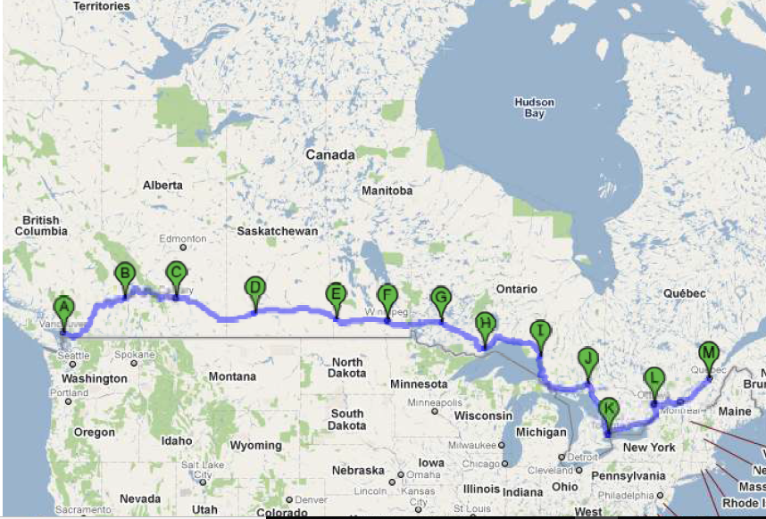 Canada 2018 - Visiting the Provinces we haven't been to before ...