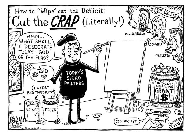 _Black_Acrylic: Kelly's editorial cartoons