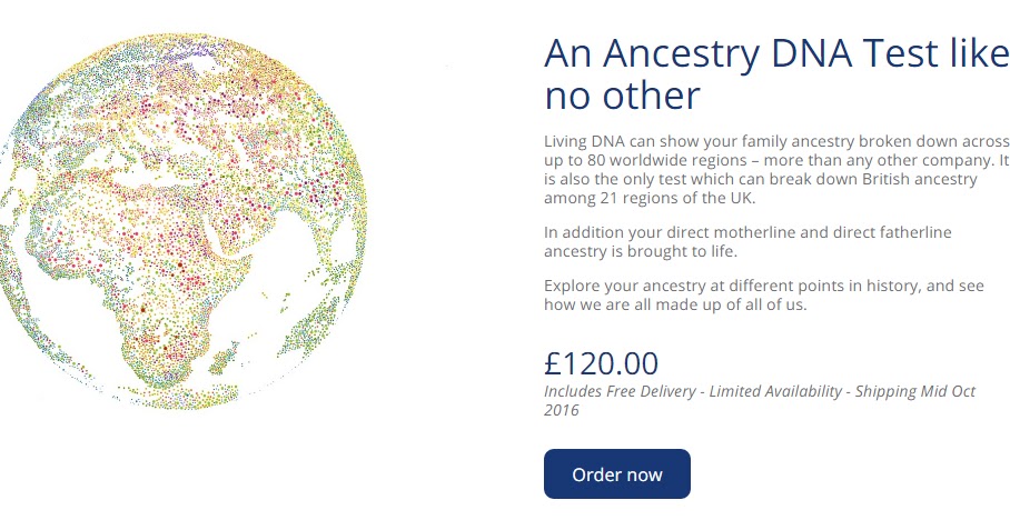 Cruwys news: Living DNA – a new genetic ancestry test providing ...