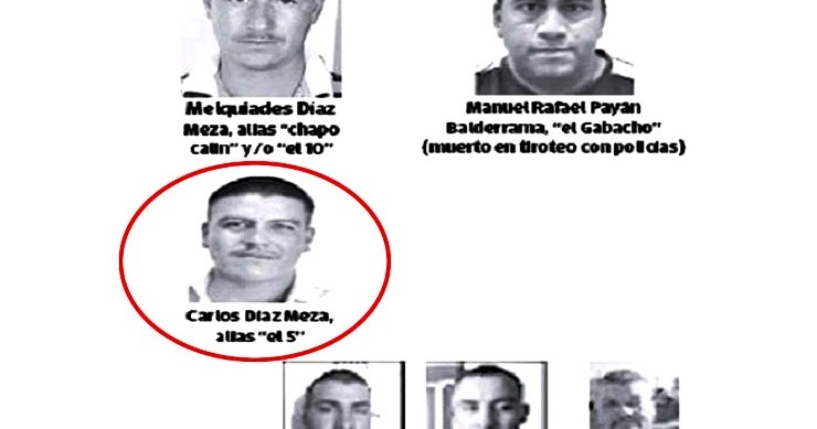 Chihuahua/Guachochi: Carlos Díaz Meza “El 5” of Sinaloa Cartel Executed ...