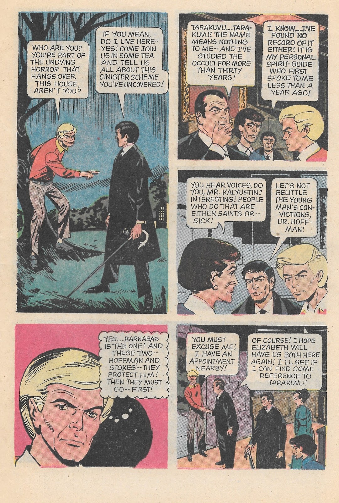 Shadows on the Wall: An Online Dark Shadows Fanzine: Dark Shadows Comic ...