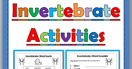 Free Animal Activities - Invertebrates | Classroom Freebies | Bloglovin’
