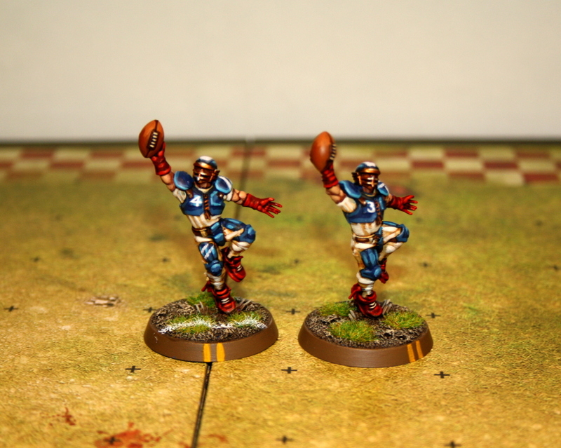 The Art of War: Blood Bowl: New Human Team Painted