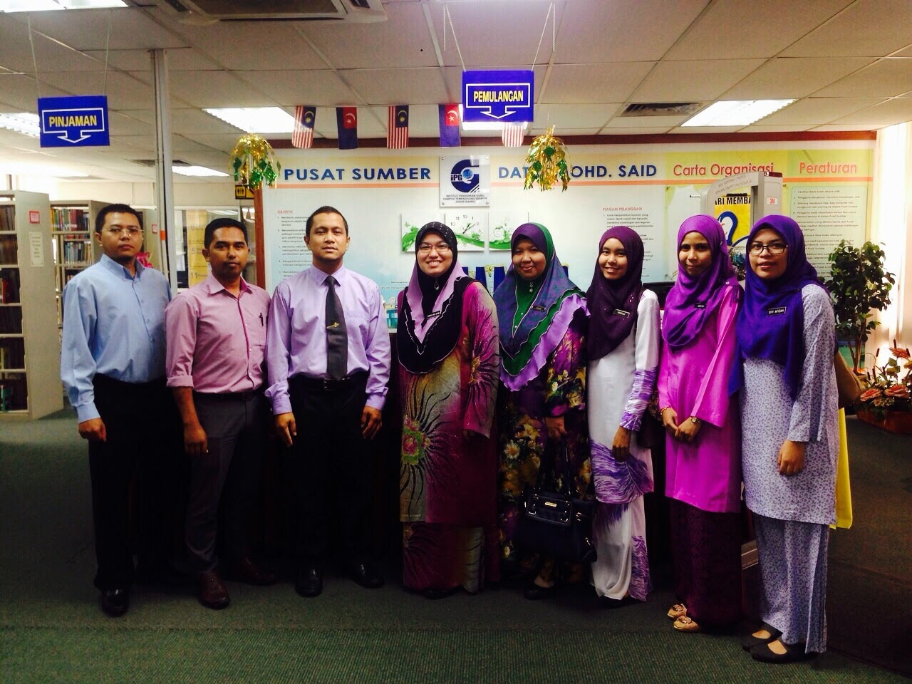 Perpustakaan IPG Kampus Raja Melewar: Lawatan Penanda Aras ke IPG ...