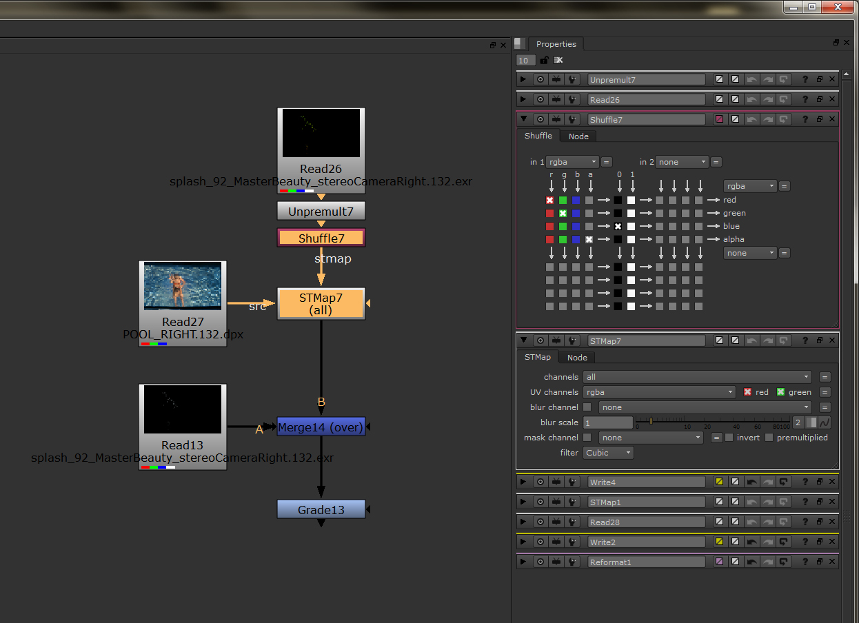 Particle Effects: Rendering a refraction UV pass for water droplets
