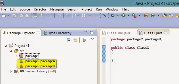 Selenium-By-Arun: 213. Creating Hierarchy of Packages