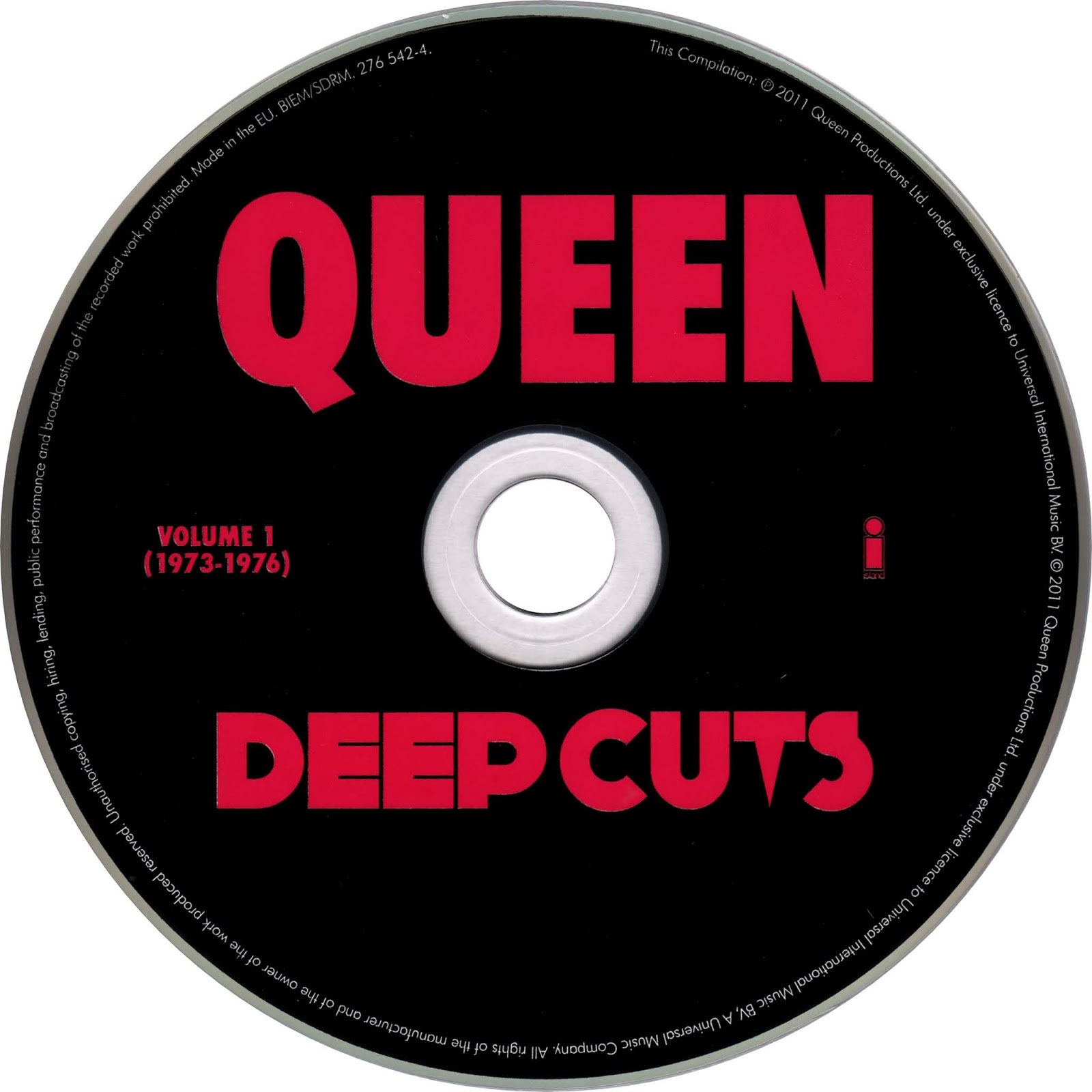 2011 Deep Cuts Volume 1 (1973–1976) - Queen - Rockronología