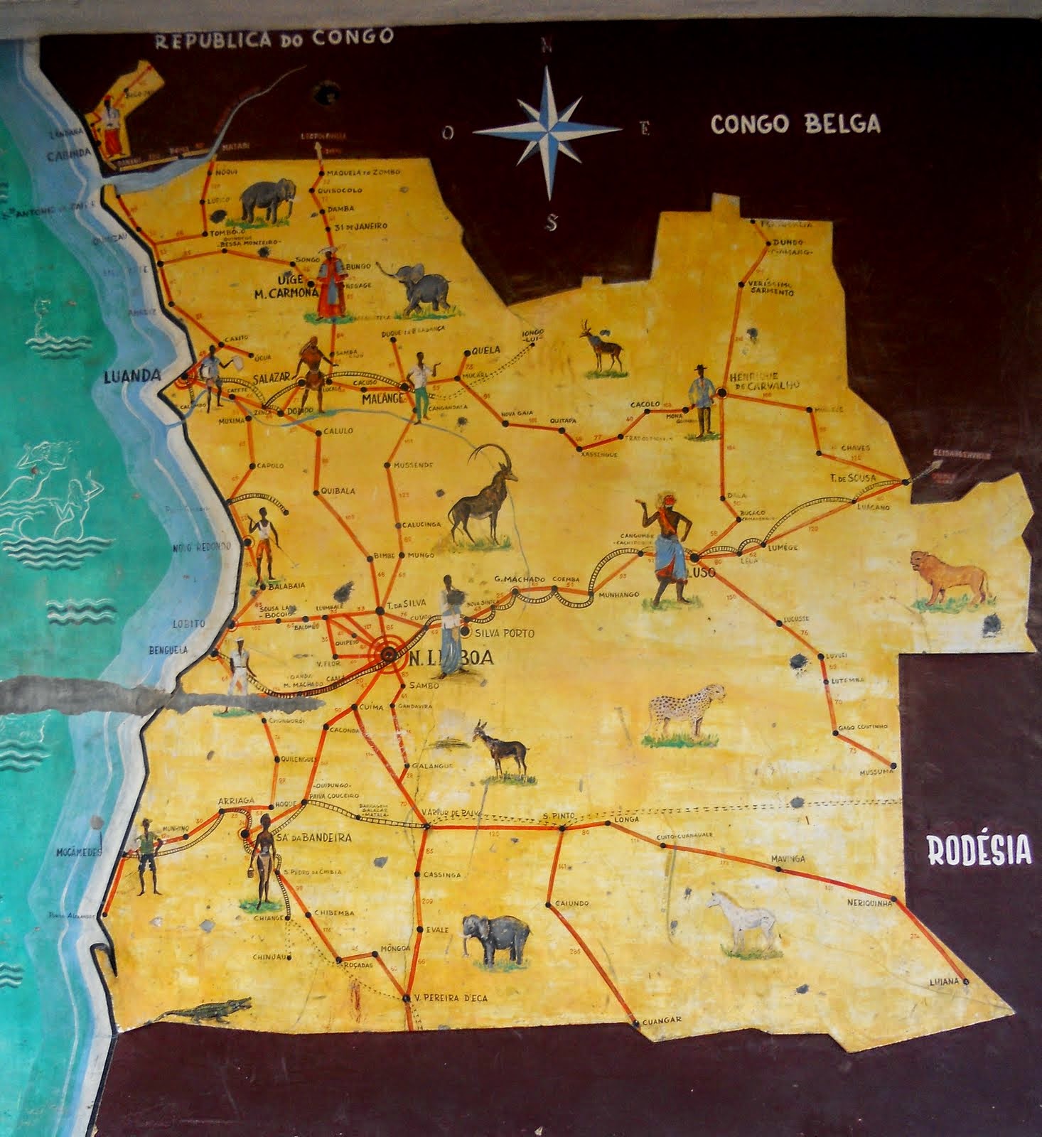 El Baúl de la Historia: Características de Angola colonial