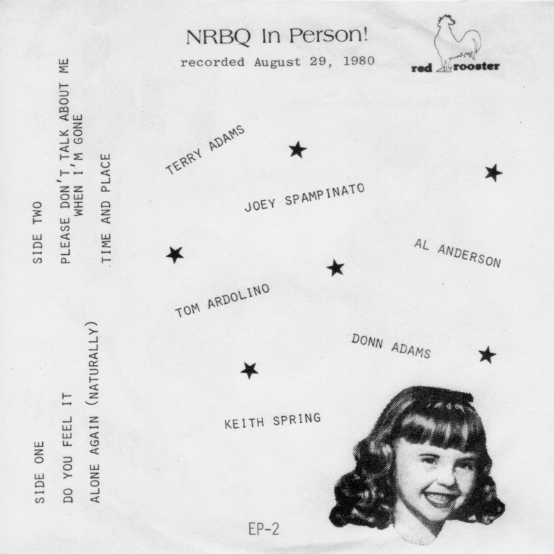Sun Ra Arkive: NRBQ "In Person!" Red Rooster EP-2 Live 45 rpm 7" EP ...